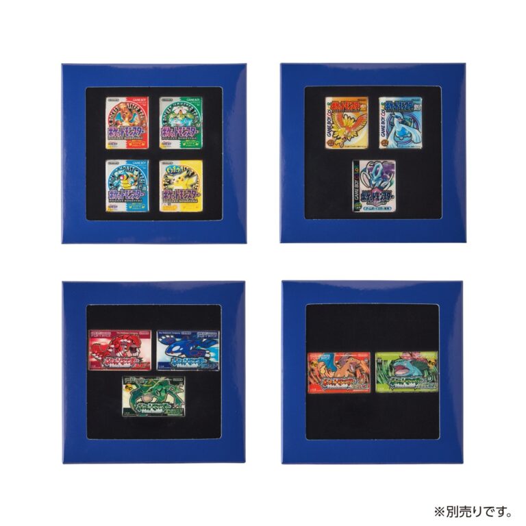 ポケモン歴代シリーズのゲームパッケージがデザインされたグッズが発売決定！ | アルセウス速報＠ポケモンまとめサイト